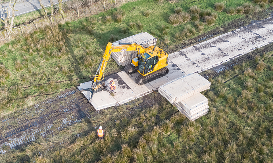 MegaDeck® HD Composite Mats | Heavy-duty Construction Mats